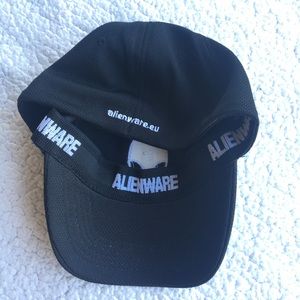 Alienware | Accessories | Alienware Black Hat Alien Logo Graphic Fitted ...